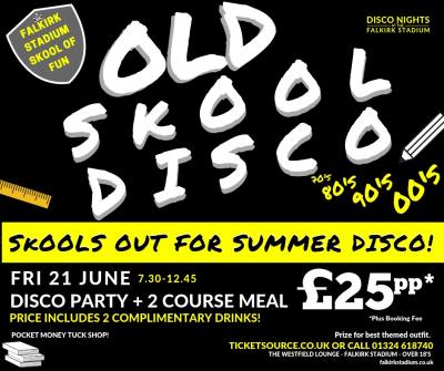 Old Skool Disco Party Fri 21st June